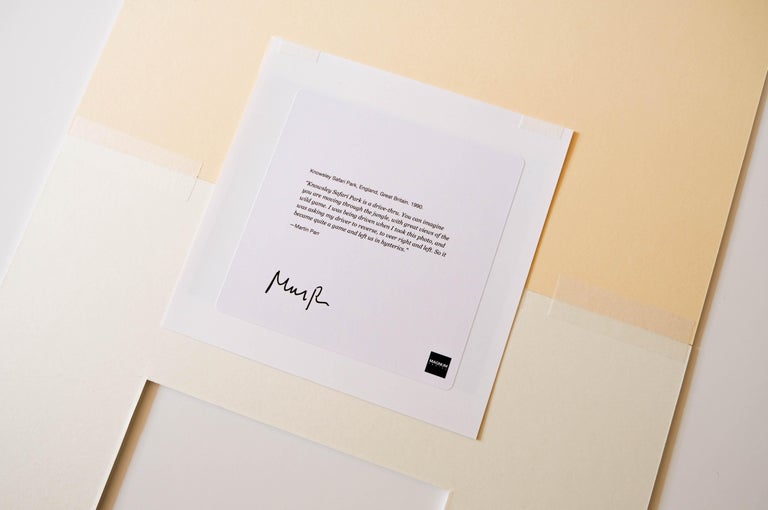 Signed and Framed Martin Parr Magnum Photographic Limited Print, 1990 ...