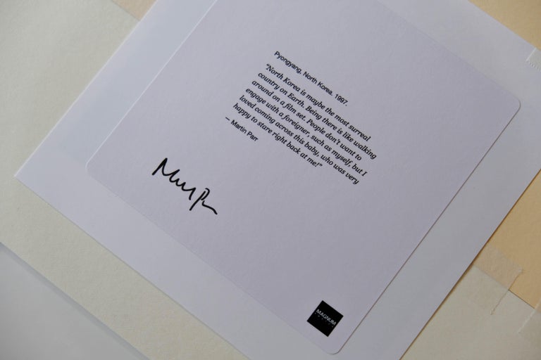 Signed and Framed Martin Parr Magnum Photographic Limited Print, 1997 ...
