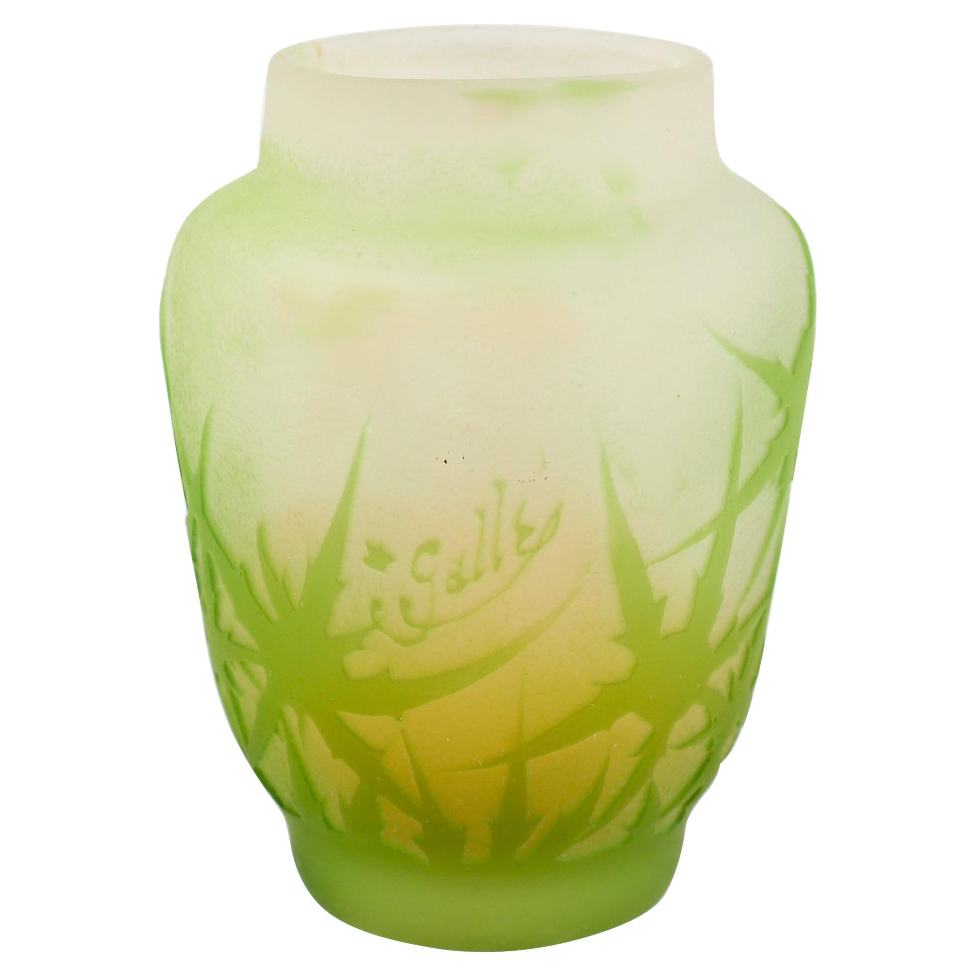 A Rare Signed Stevens and Williams Cameo Glass Vase at 1stDibs