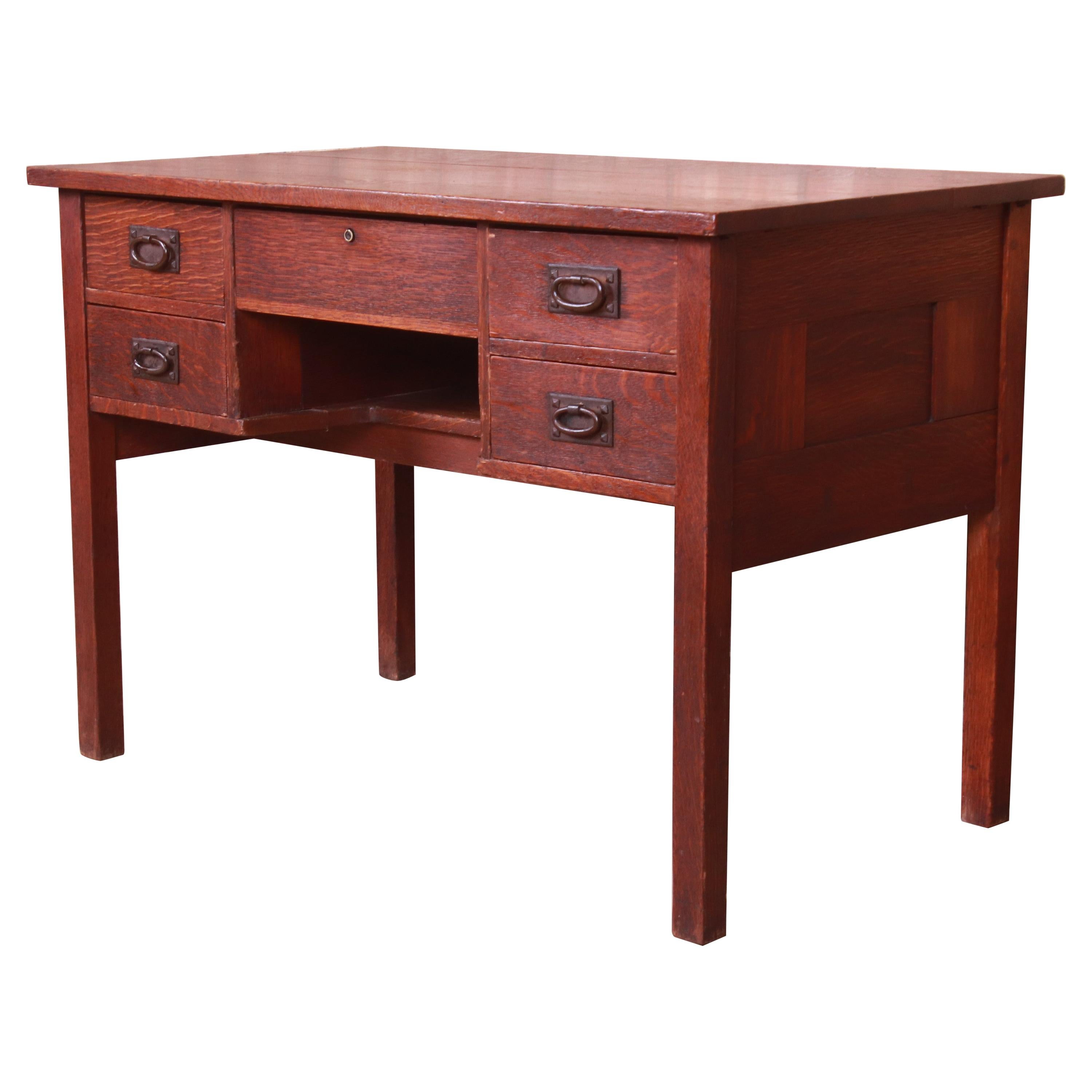 Antike L And J G Stickley Mission Arts And Crafts Schreibtisch Aus Antike L And J G Stickley Mission Arts And Crafts Schreibtisch Aus