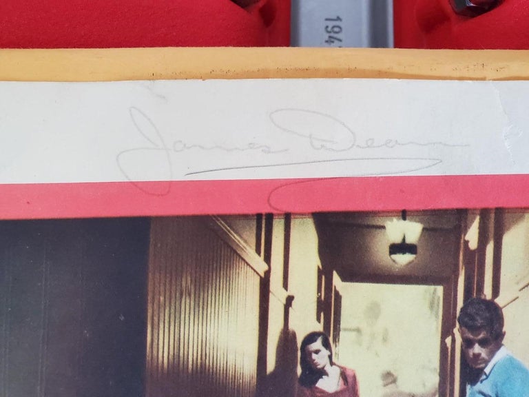 Signed James Dean East of Eden Lobby Poster For Sale at 1stDibs