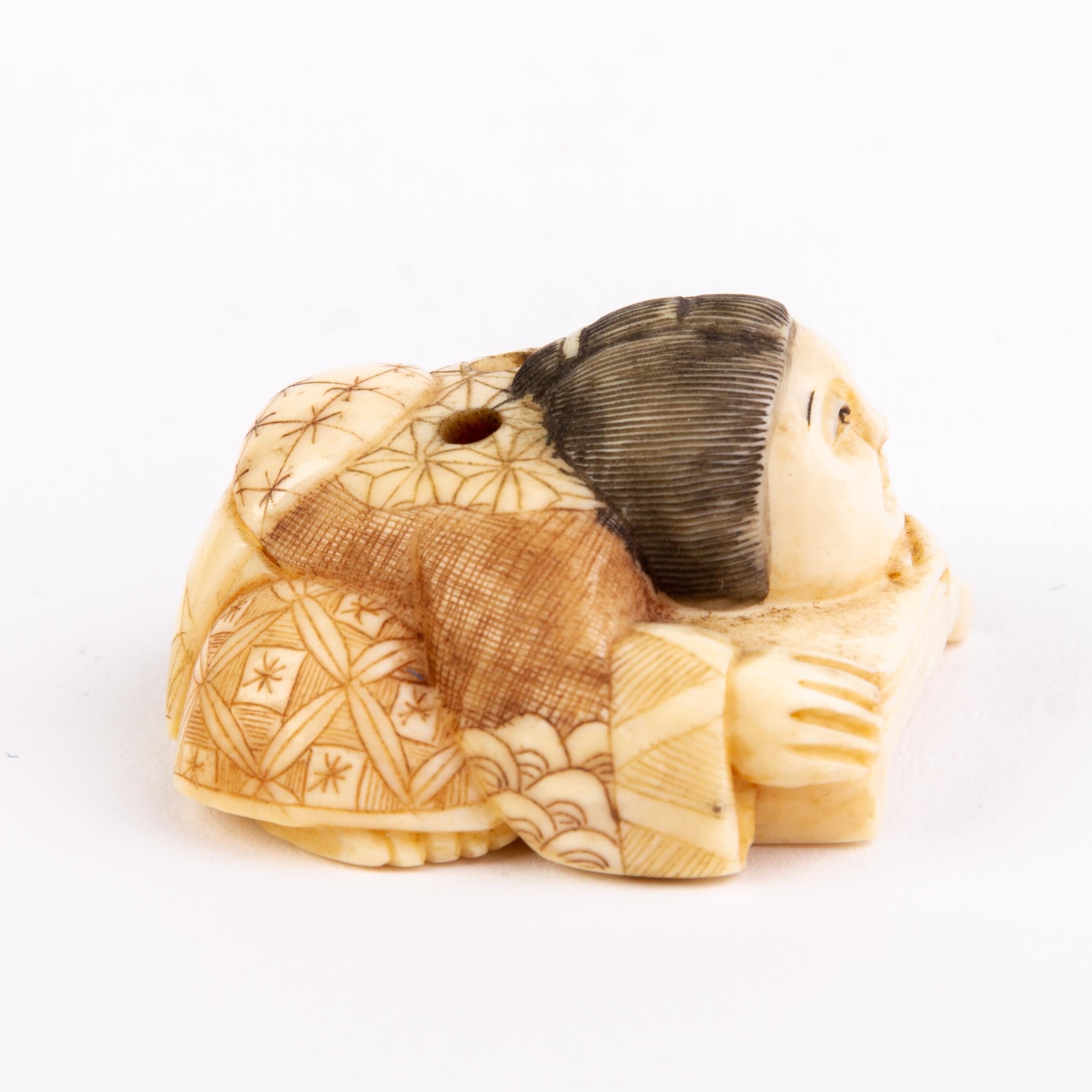 Signed Japanese Meiji Netsuke For Sale at 1stDibs