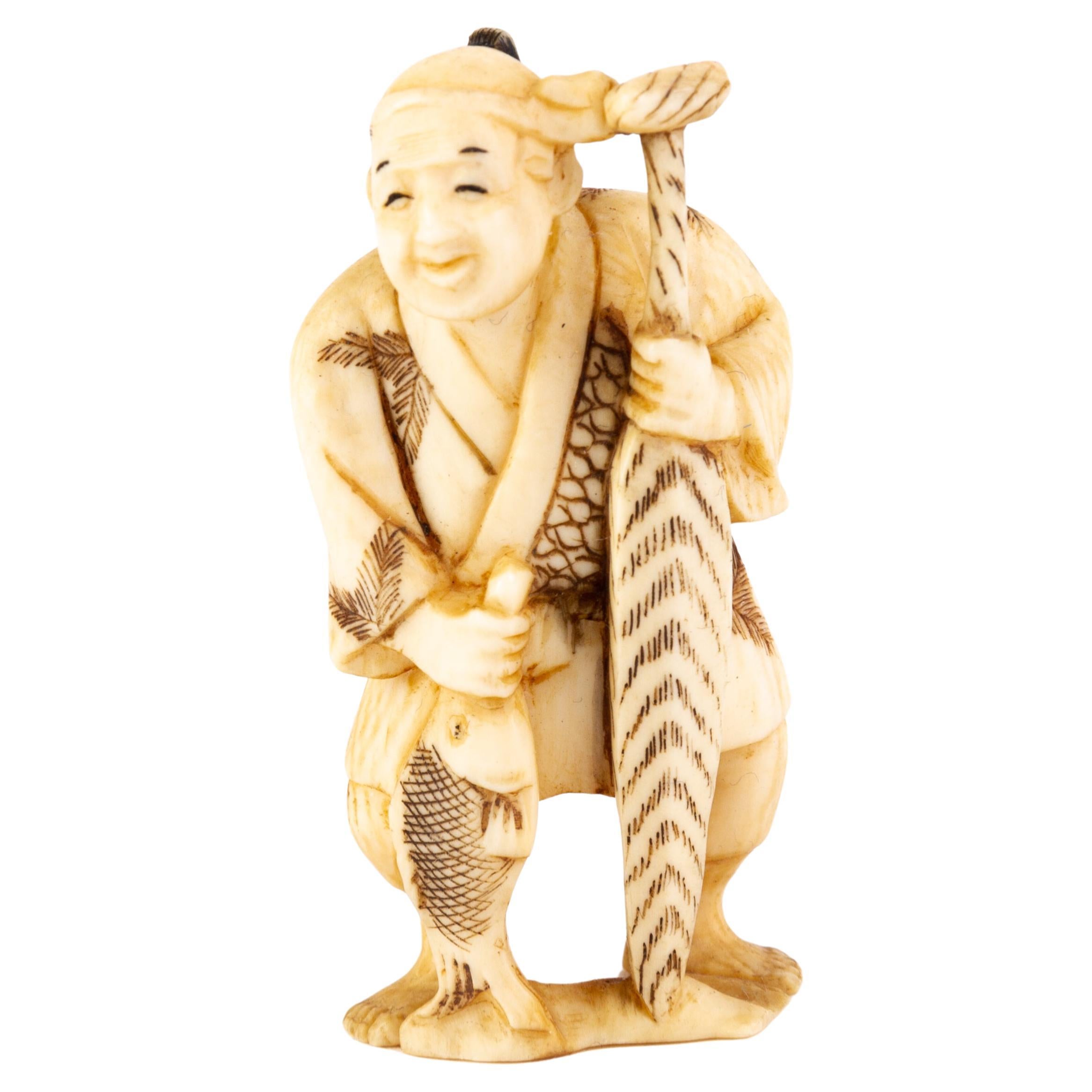 Signed Japanese Carved Netsuke Inro Meiji For Sale at 1stDibs