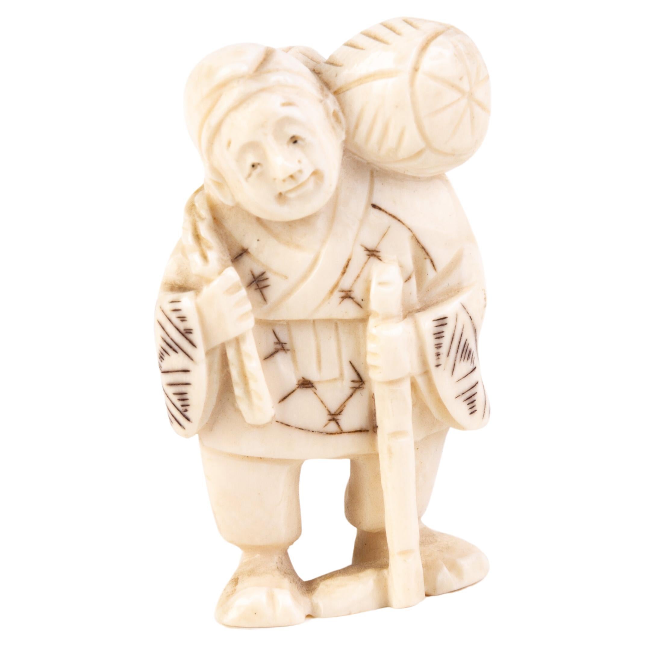 Signed Japanese Meiji Netsuke Inro For Sale at 1stDibs