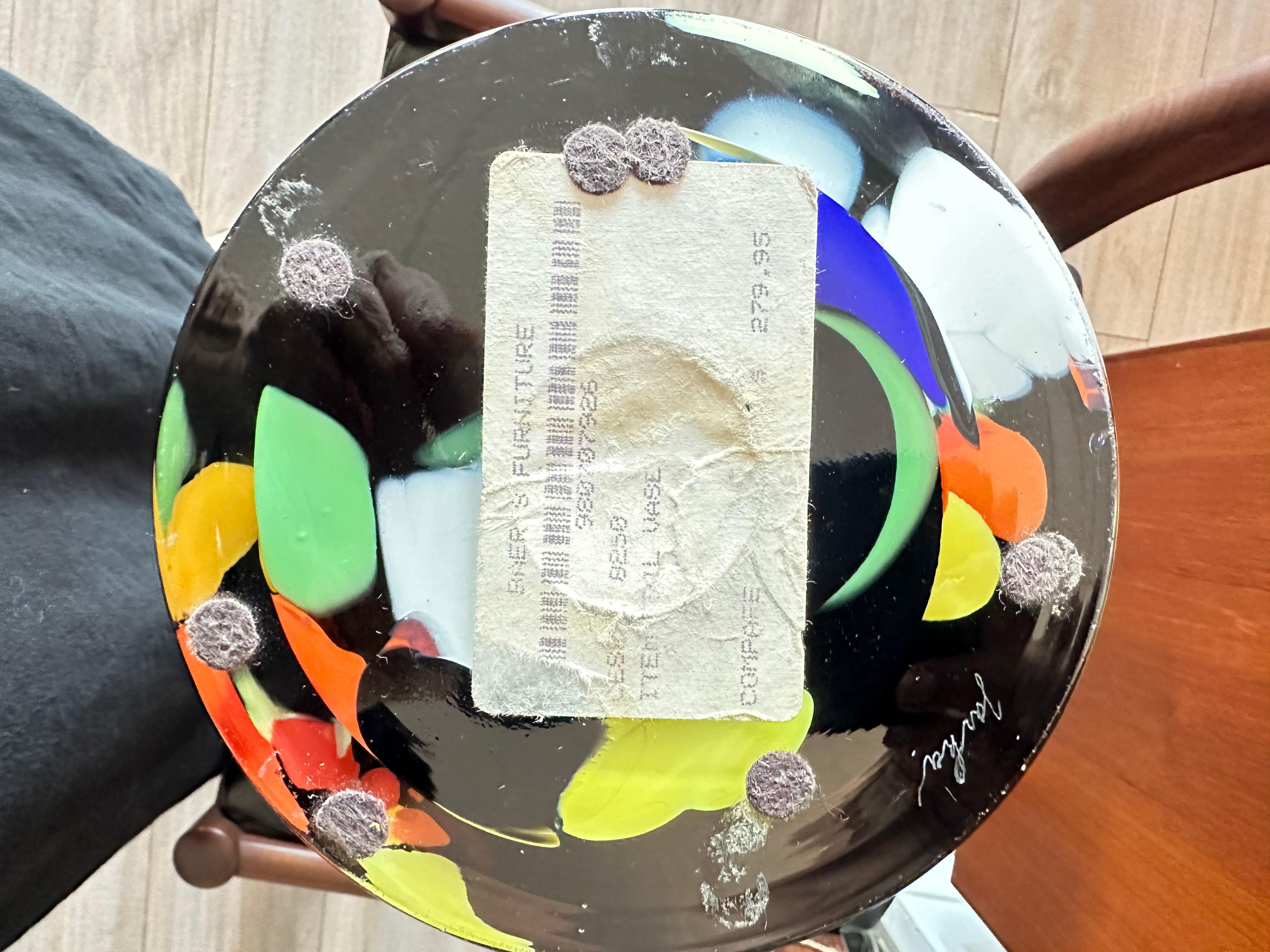 Signed “Jarha” Abstract Art Design For Sale at 1stDibs