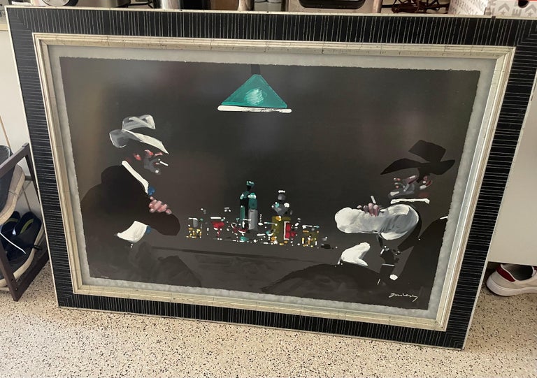 Signed Limited Edition Lithograph "Play for Keeps" by Waldemar Swierzy ...
