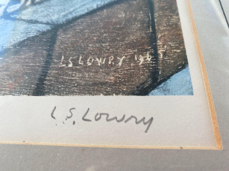Signed Limited Edition Print, Huddersfield by L S Lowry 1973 For Sale ...