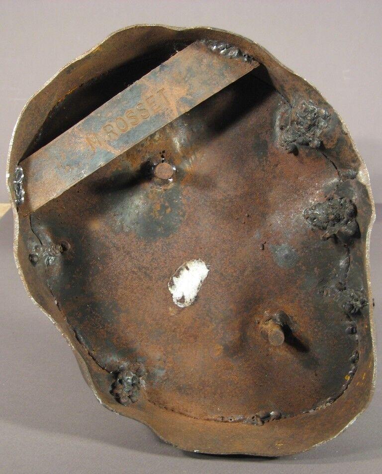 Signed M. Rosset Patinated Metal Roman Gladiator Sculpture -1Y72 For ...