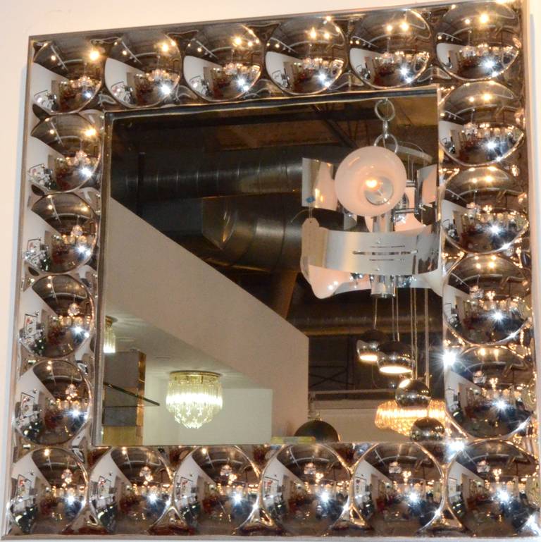 Signed Mid-Century Modern Turner Pressure Molded Silver Plastic Bubbles ...