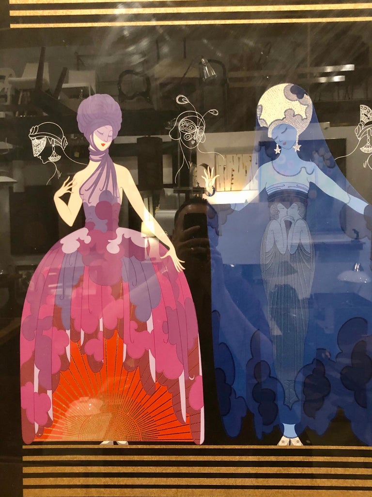 Signed and Numbered Original Erté Serigraph For Sale at 1stDibs | erte ...