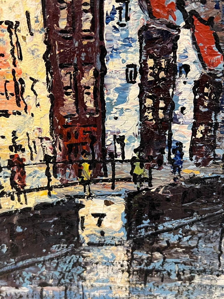 Signed Oil on Canvas by French Artist Jean Hubert Gautier For Sale at ...