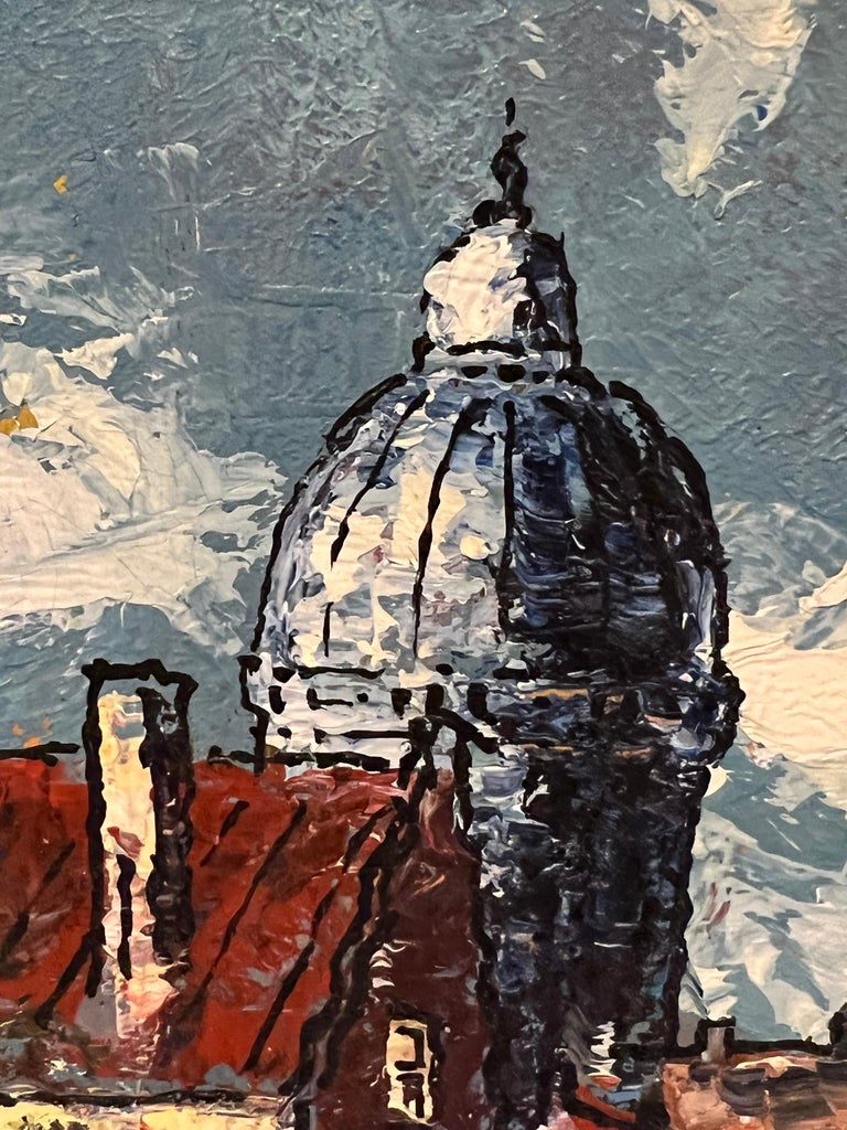 Signed Oil on Canvas by French Artist Jean Hubert Gautier For Sale at ...