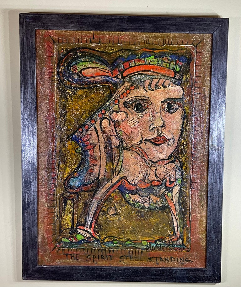 Signed Original Alexander Gore Abstract Oil Painting For Sale at 1stDibs