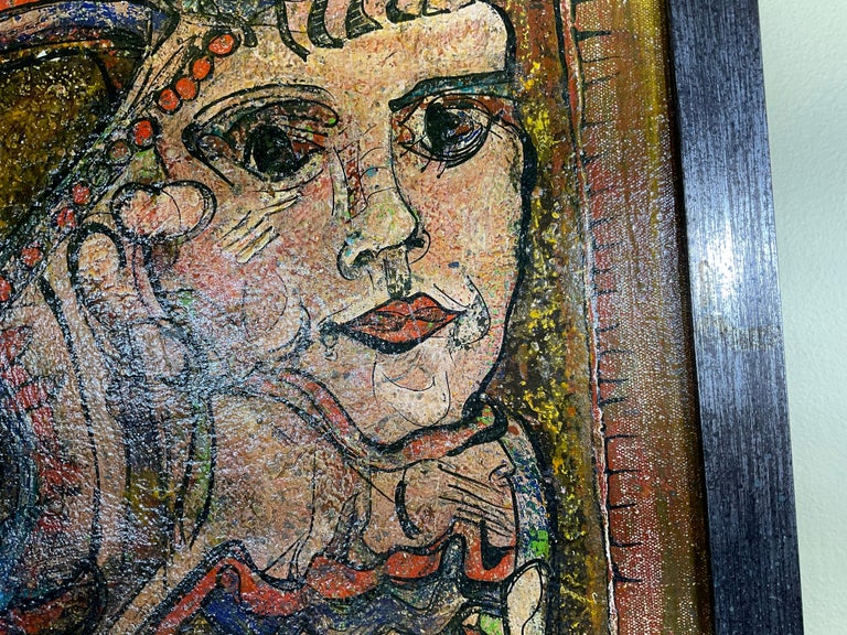 Signed Original Alexander Gore Abstract Oil Painting For Sale at 1stDibs