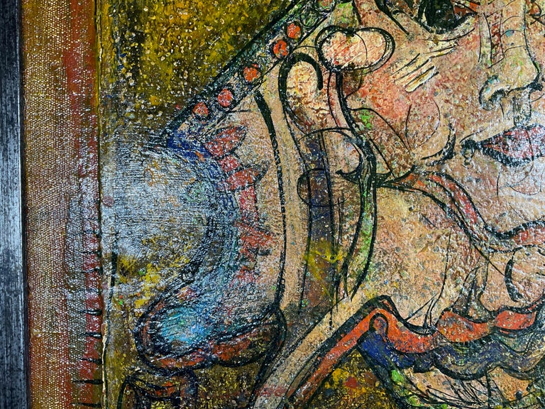 Signed Original Alexander Gore Abstract Oil Painting For Sale at 1stDibs