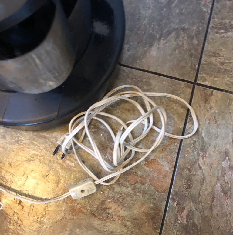 Signed Original Curtis Jere Skyscraper / Chrome Clover Leaf Floor Lamp ...