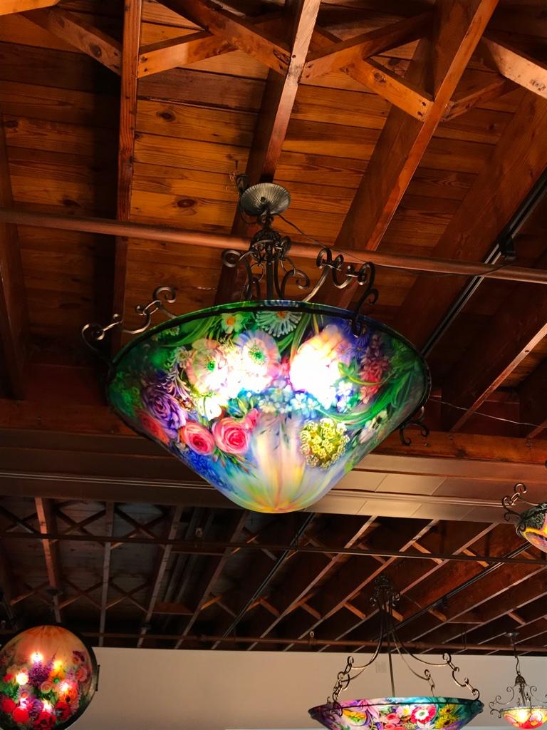 Signed Original Ulla Darni Cone Chandelier at 1stDibs