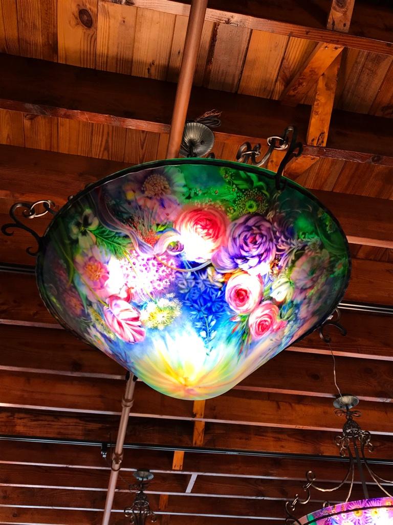 Signed Original Ulla Darni Cone Chandelier at 1stDibs