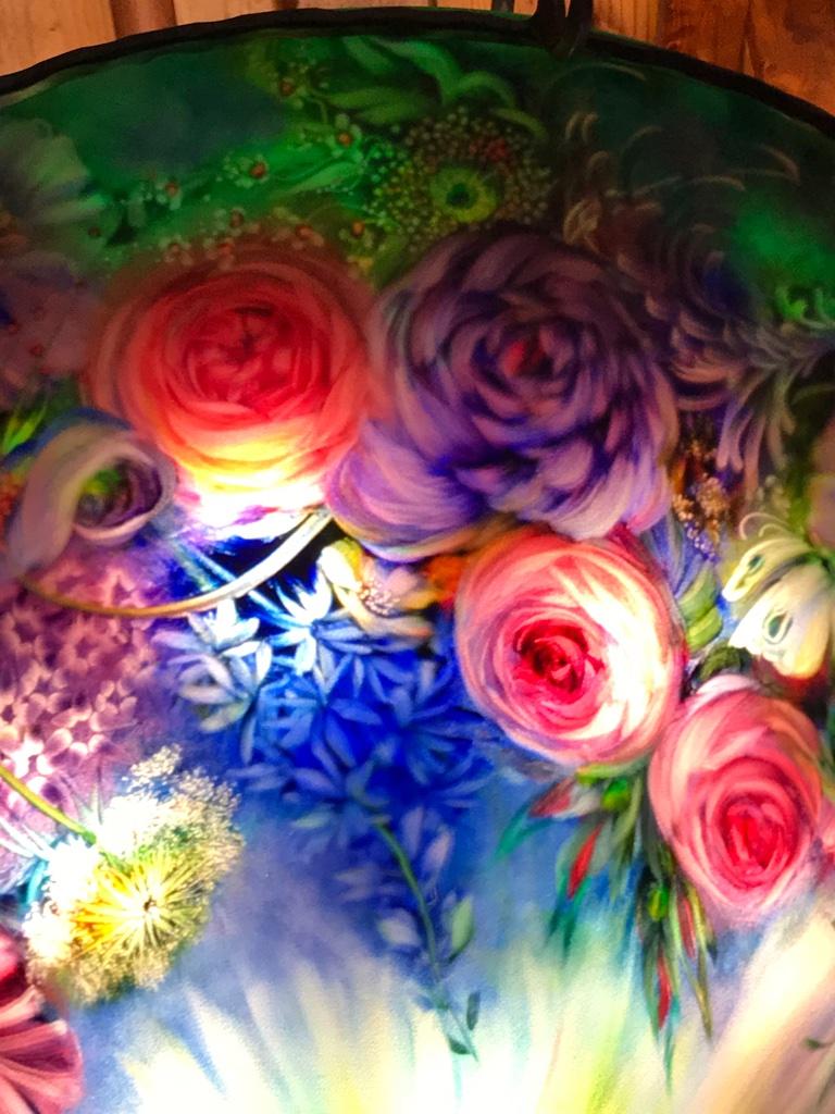 Signed Original Ulla Darni Cone Chandelier at 1stDibs