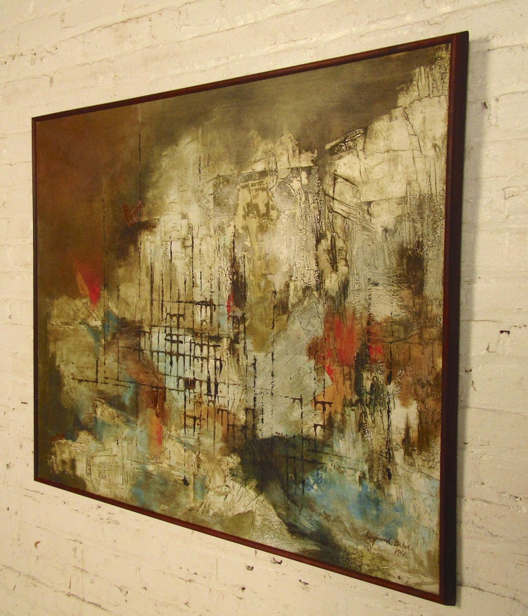 Signed Painting by Raymond Baker For Sale at 1stDibs