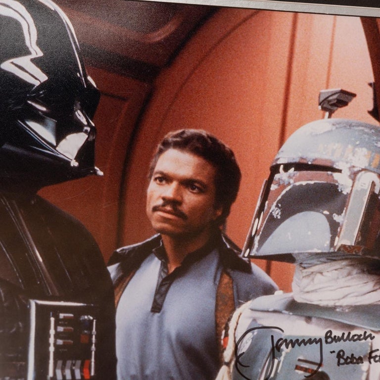 Signed Photograph Of David Prowse 'Darth Vader' and Jeremy Bulloch ...