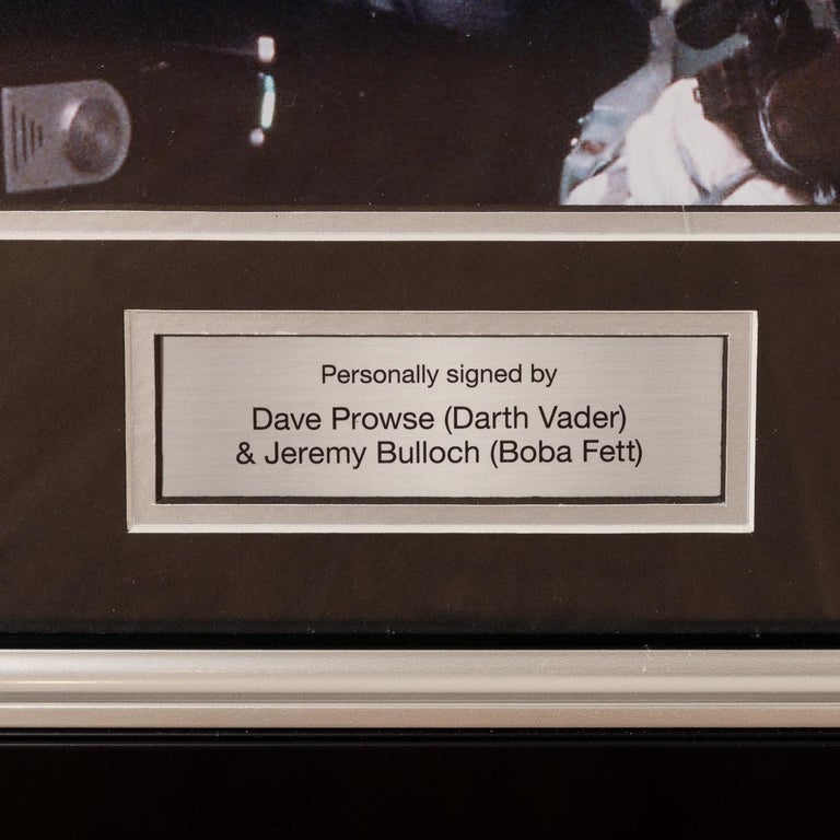 Signed Photograph Of David Prowse 'Darth Vader' and Jeremy Bulloch ...