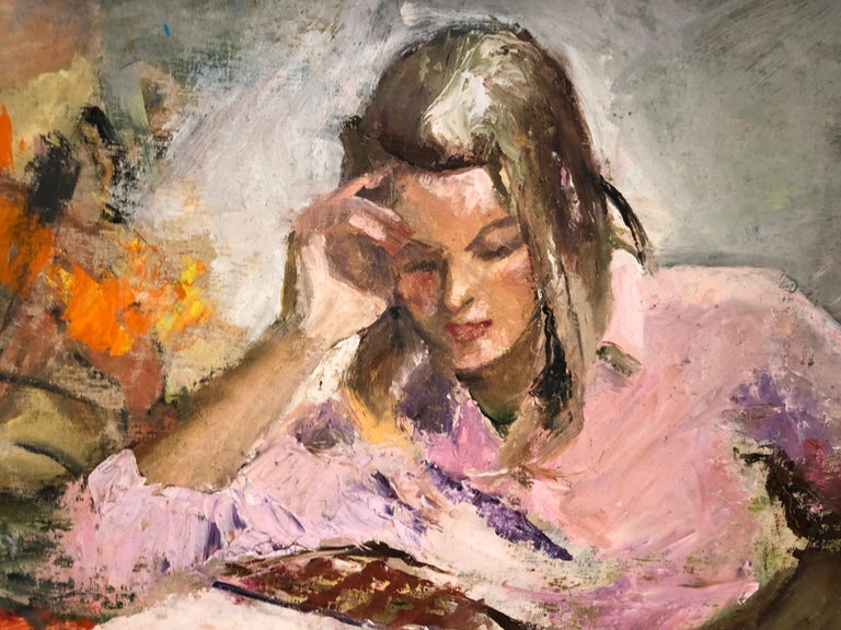 Signed Portrait of Arlene Huyler Ramsey by Alice Harvey Ramsey For Sale ...