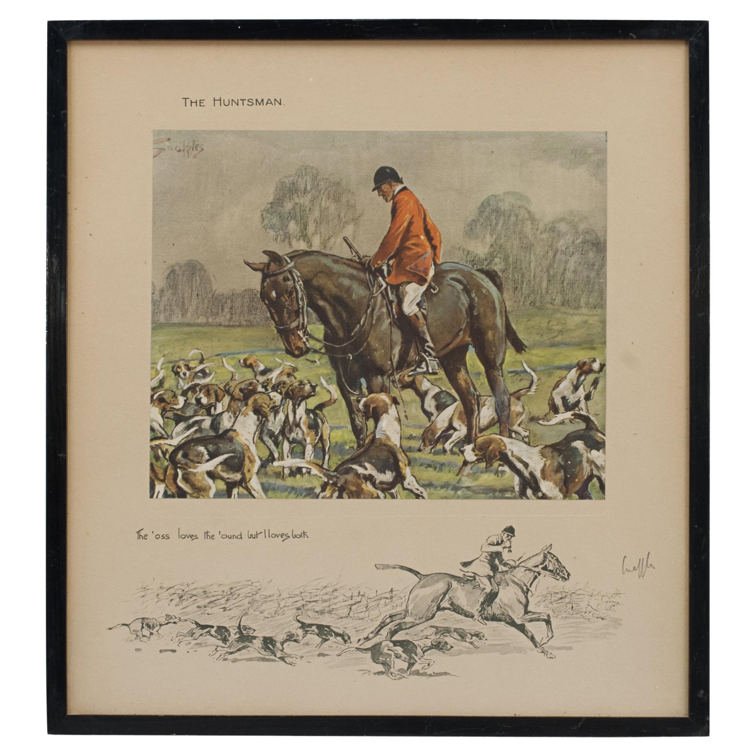 Vintage Snaffles Horse Racing Print, A Point To Point. Charles Johnson Payne. For Sale at 1stDibs