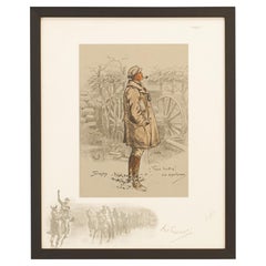 Snaffles WWI Military Print, Yi–Hai, Indian Cavalry at 1stDibs