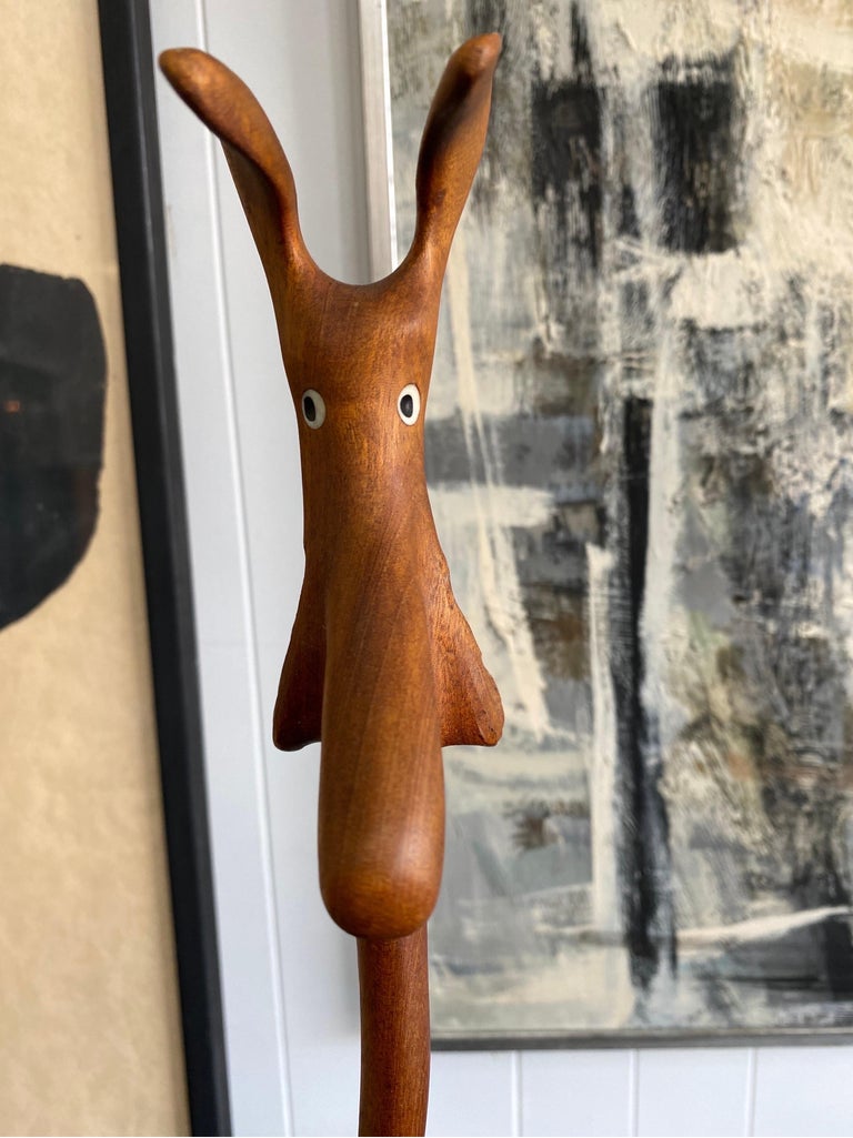 Signed Vintage Knud Albert Wood Animal Sculpture at 1stDibs | knud ...