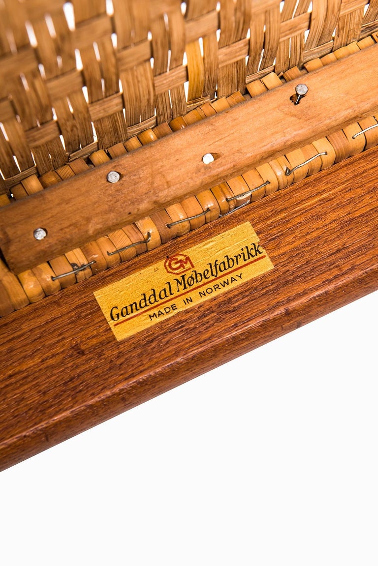 Sigurd Lie-Olsen Bench by Ganddal Møbelfabrik in Norway at 1stDibs