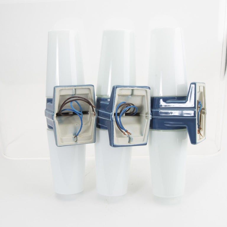 Sigvard Bernadotte Set of 3 Wall Light Model 60660 for IFO Sweden, 1960 ...