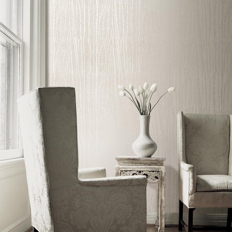 Silhouette Glass Bead Paper-Backed Wall-Covering / Wallpaper, 8 Yard ...