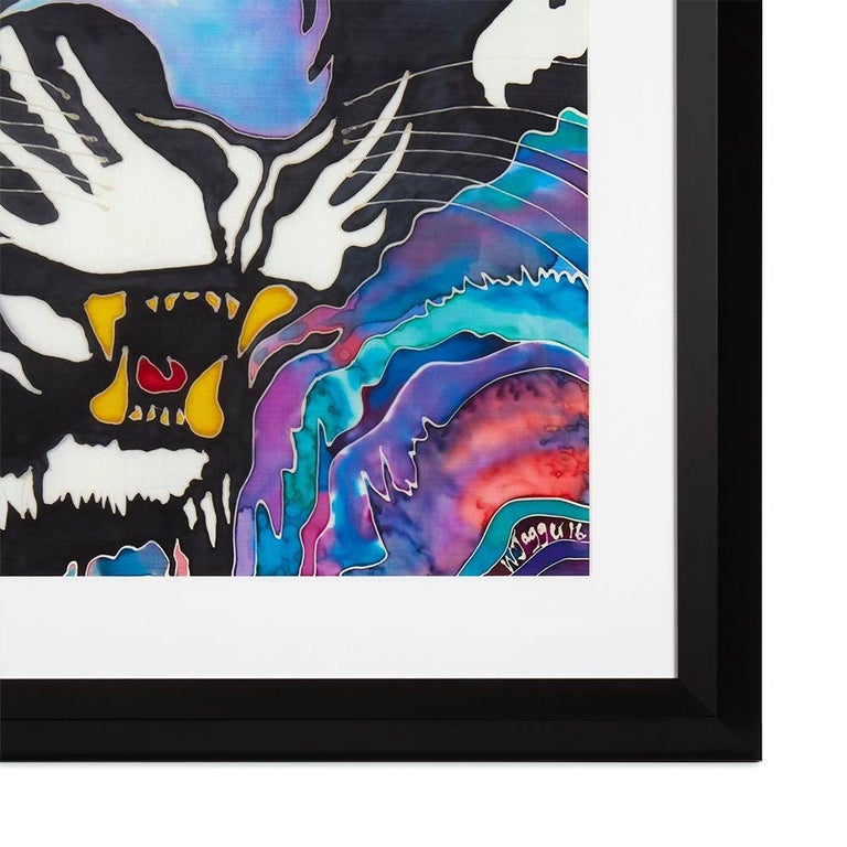 Original Silk Batik W. Jagger Tiger, 2016 For Sale at 1stDibs | tiger ...