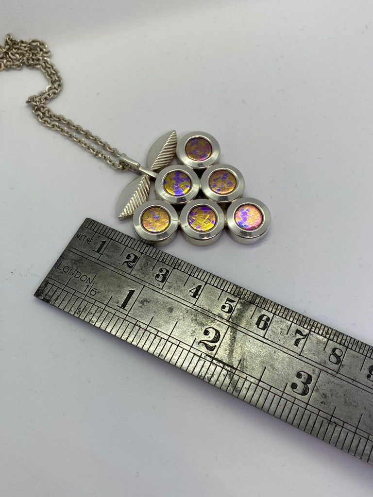 Silver 925 Titanium Finland 1976 Nanny Still Necklace For Sale at ...