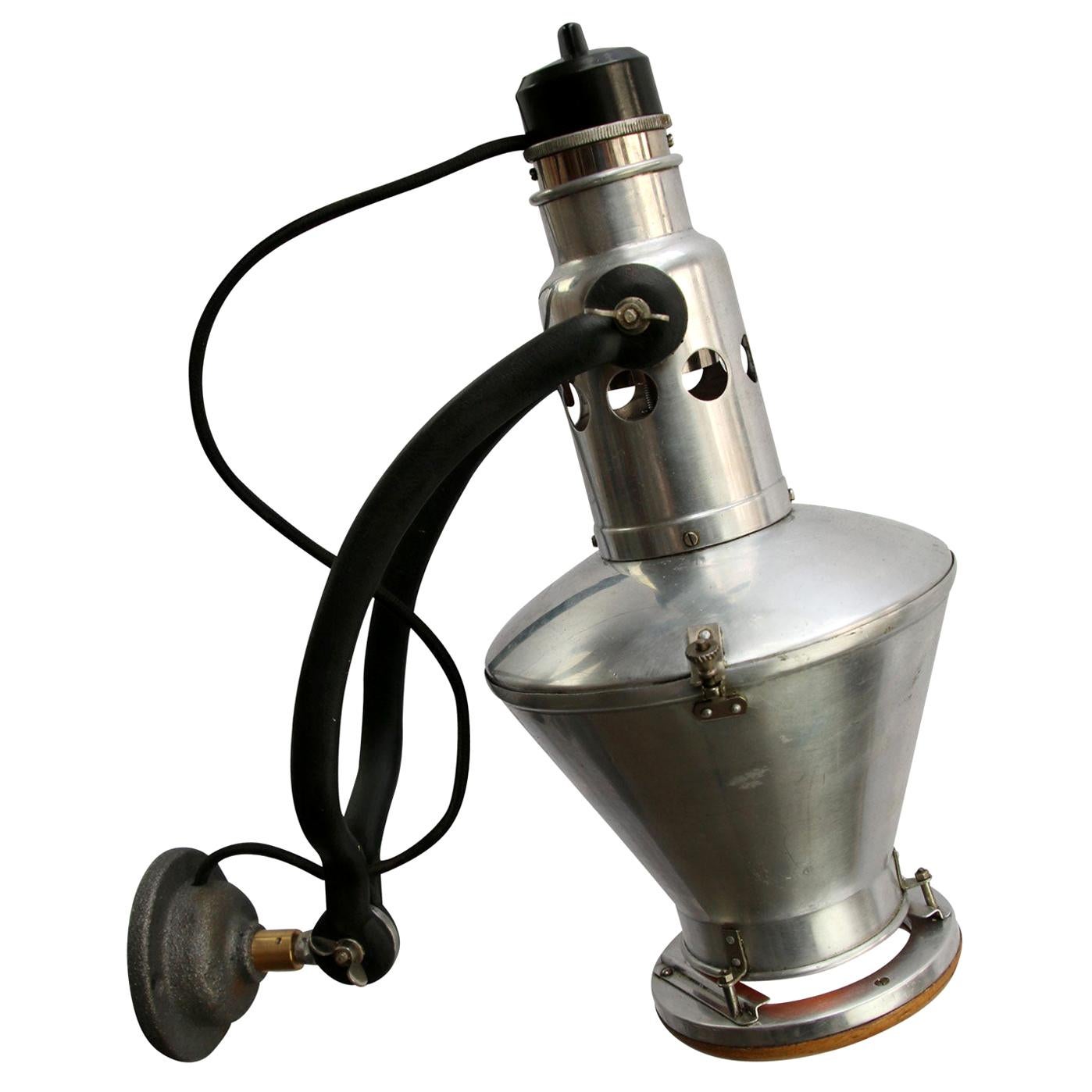 Small Traffic Light in Aluminum, 1960s Continental Europe Industrial ...