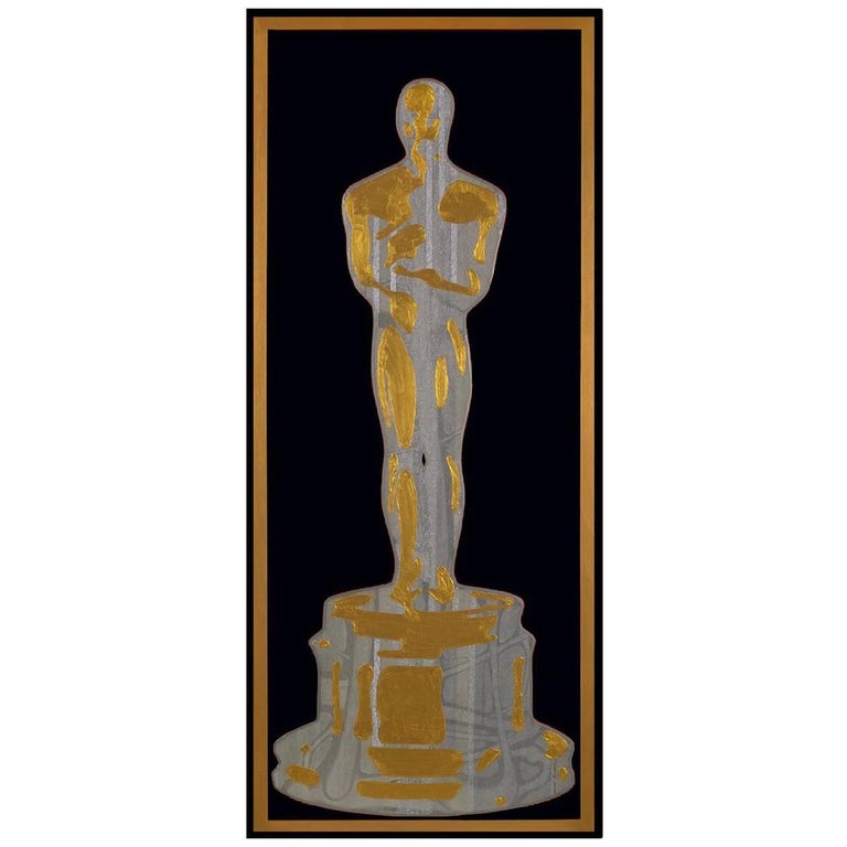 Silver and Gold Oscar by Mauro Oliveira For Sale at 1stDibs