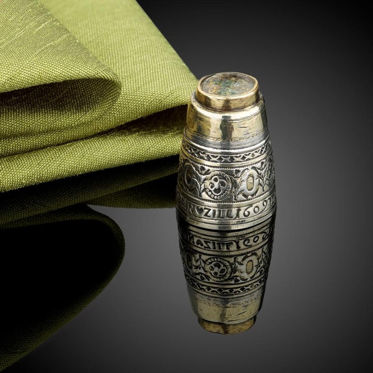 Silver and Parcel Gilt Thimble, German, circa 1609 at 1stDibs