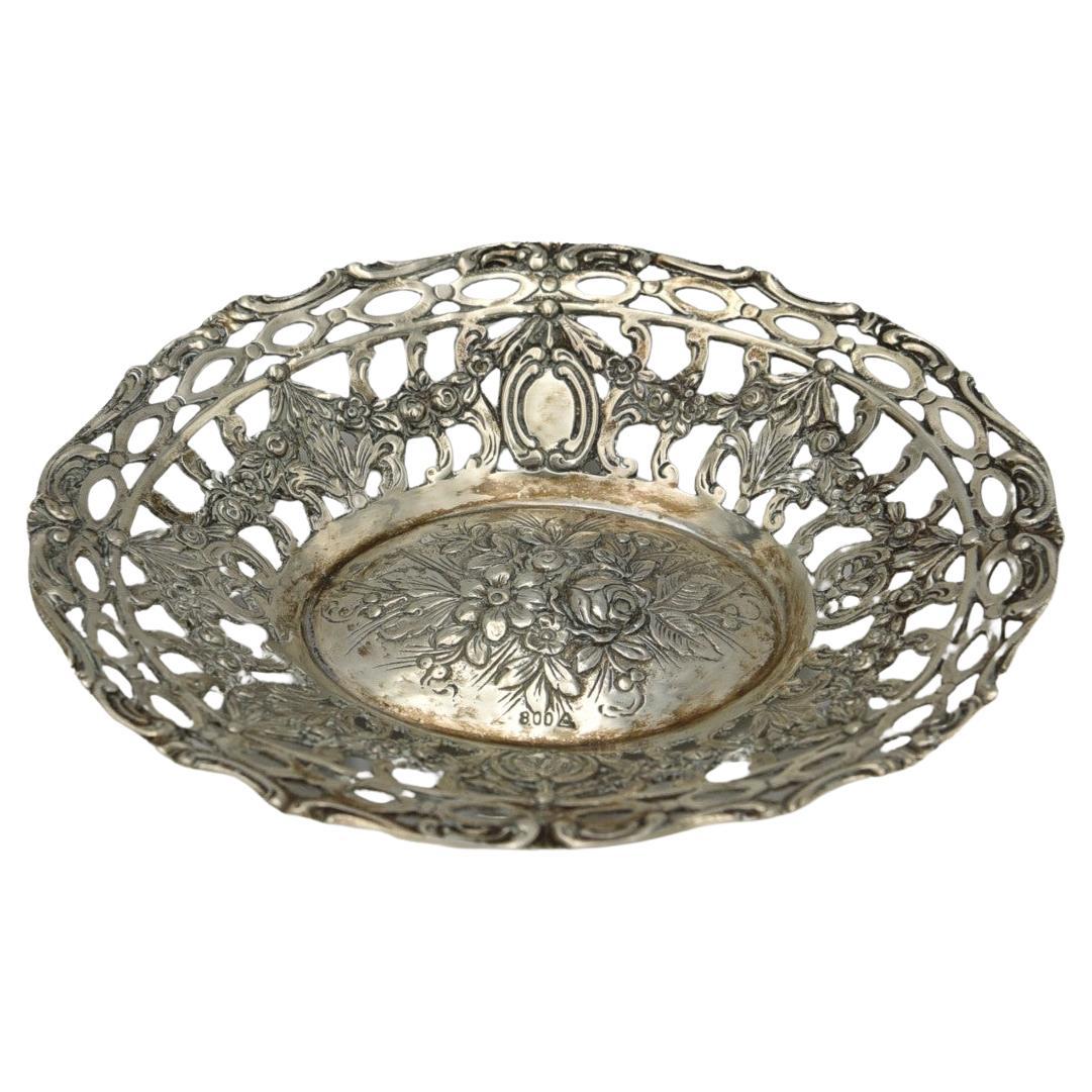 Silver antique bowl, Germany - Hanau, late 19th century. at 1stDibs