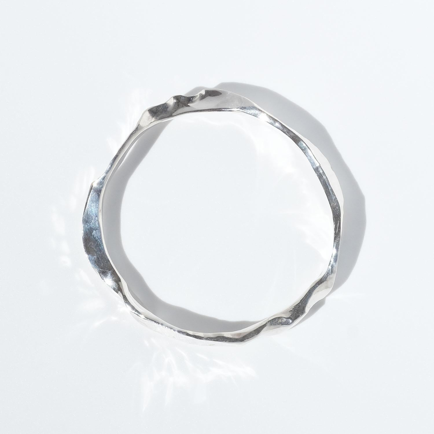 Silver Bangle Bracelet by Swedish Master Claës Giertta Made Year, 1973 ...