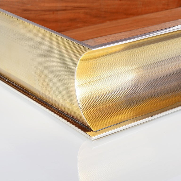 Silver Book-Shaped Cigar Box For Sale at 1stDibs