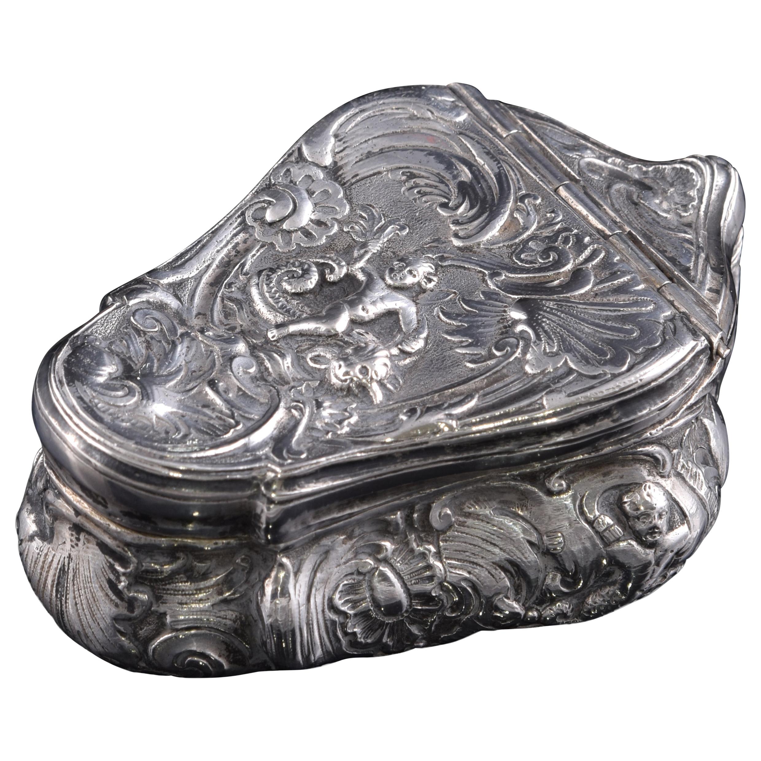 Silver Box, 19th-20th Century For Sale at 1stDibs