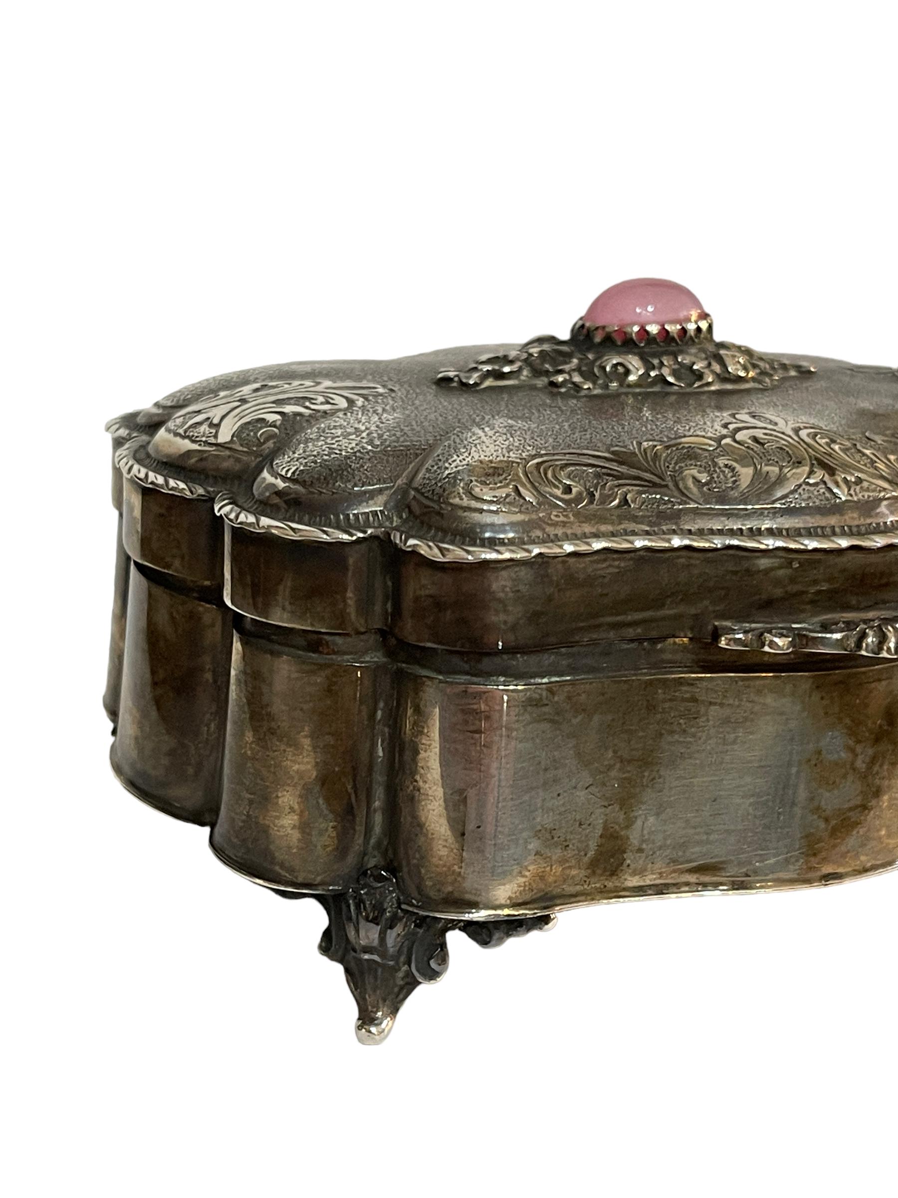 Silver Box, Vintage For Sale at 1stDibs