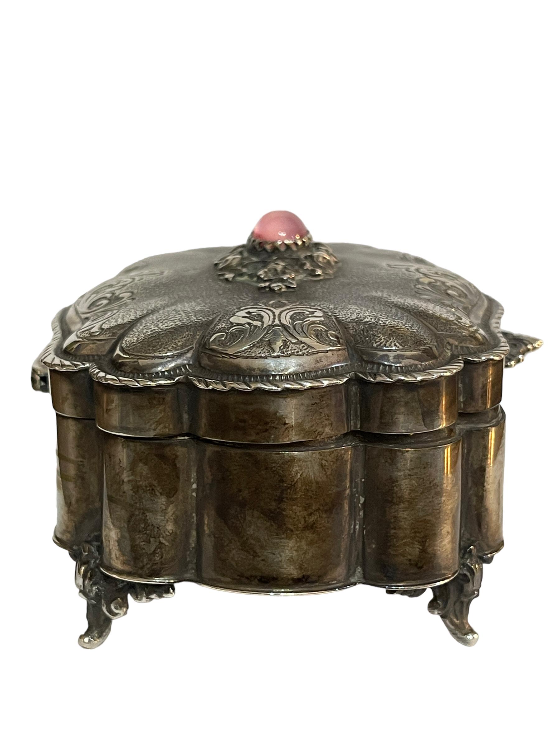 Silver Box, Vintage For Sale at 1stDibs