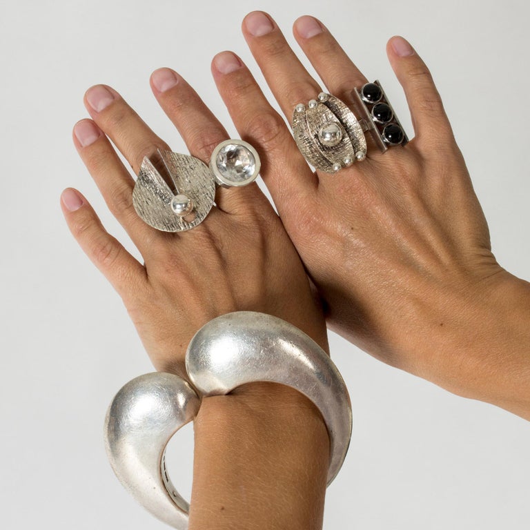 Silver Bracelet by Olof Barve For Sale at 1stDibs