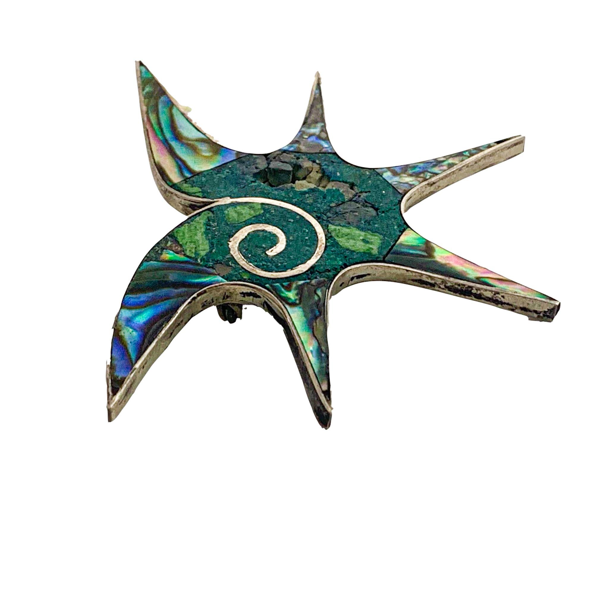 Silver Brooch For Sale at 1stDibs