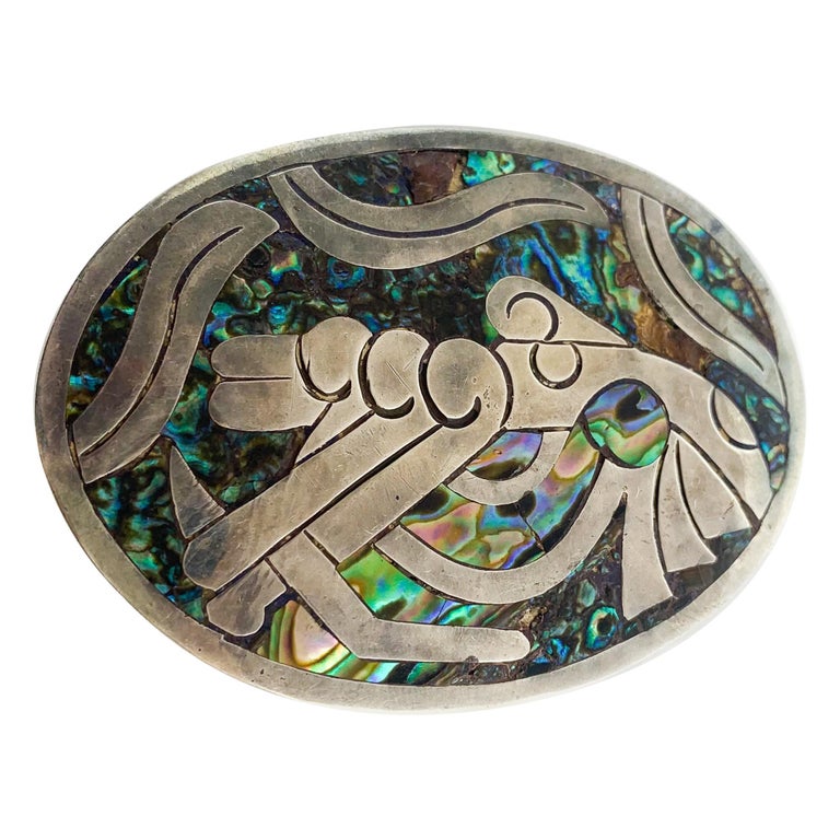 Silver Brooch For Sale at 1stDibs