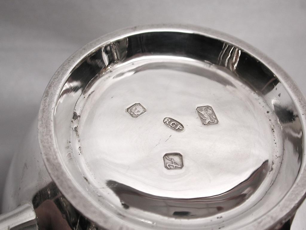 Silver Bullet Teapot, George 11 Style, Dated 1975, Rodney Pettitt ...