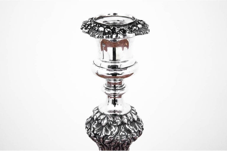 Silver Candlesticks, Northern Europe, Early 20th Century For Sale at ...