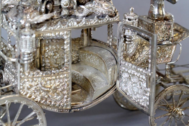 Silver Carriage, Early 20th Century at 1stDibs